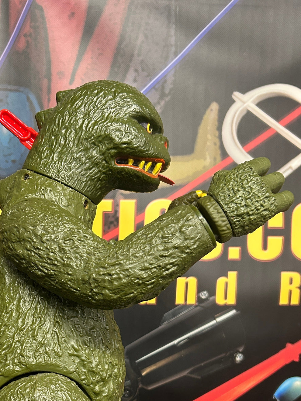 Mattel Godzilla Version 2 Restoration. – Shogun Plastics