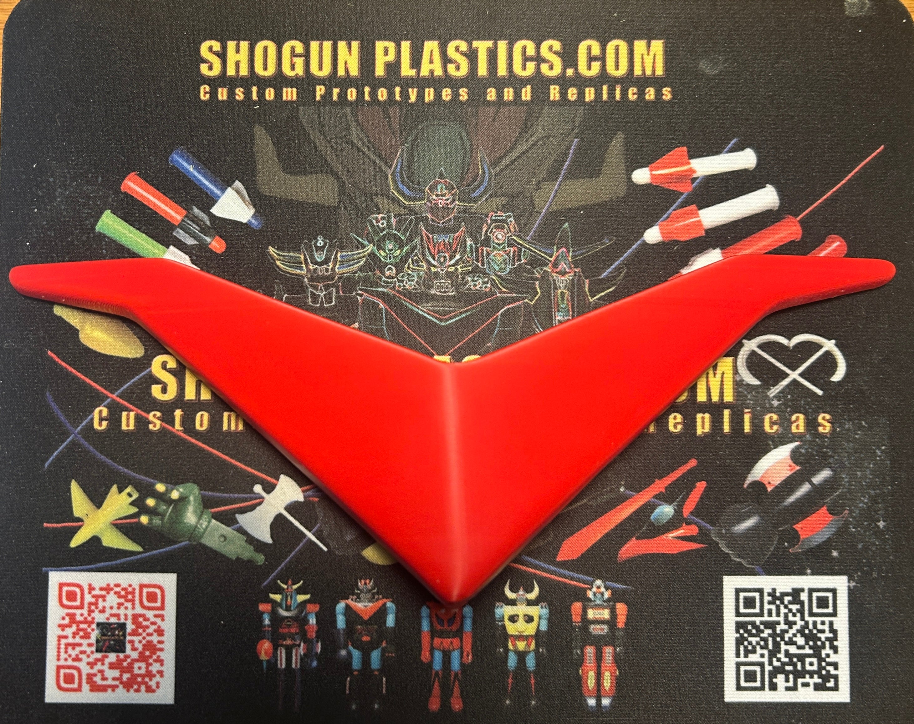Mazinger Twist & Lock 3D printed Chest Boomerang – Shogun Plastics